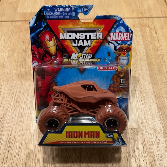 Marvel | Toys | Monster Jam Marvel Mystery Mudders Iron Man | Poshmark
